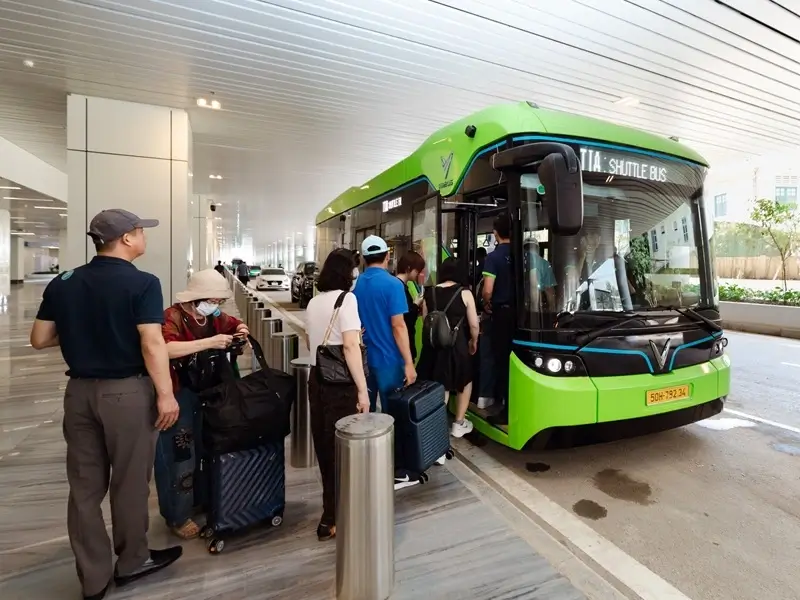 Ho Chi Minh Airport Shuttle Bus (TIA) Route & Timetable